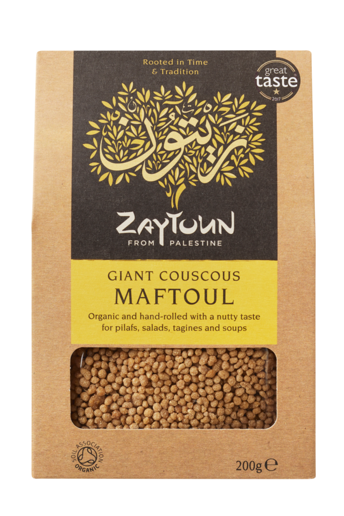 Giant couscous maftoul - Zaytoun